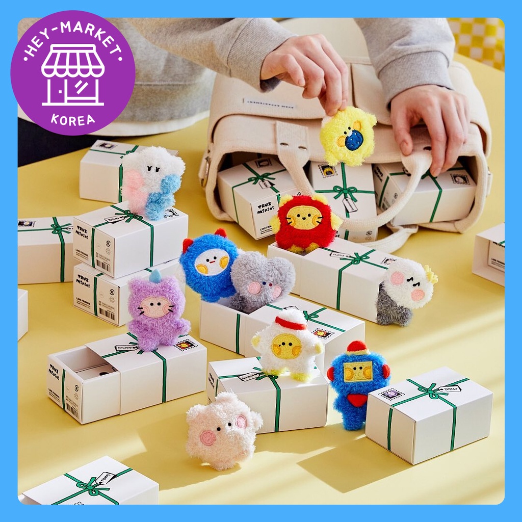 [TRUZ] ️Line Friends Truz Mini Minini Plush ️ Doll / Stuffed toy ...