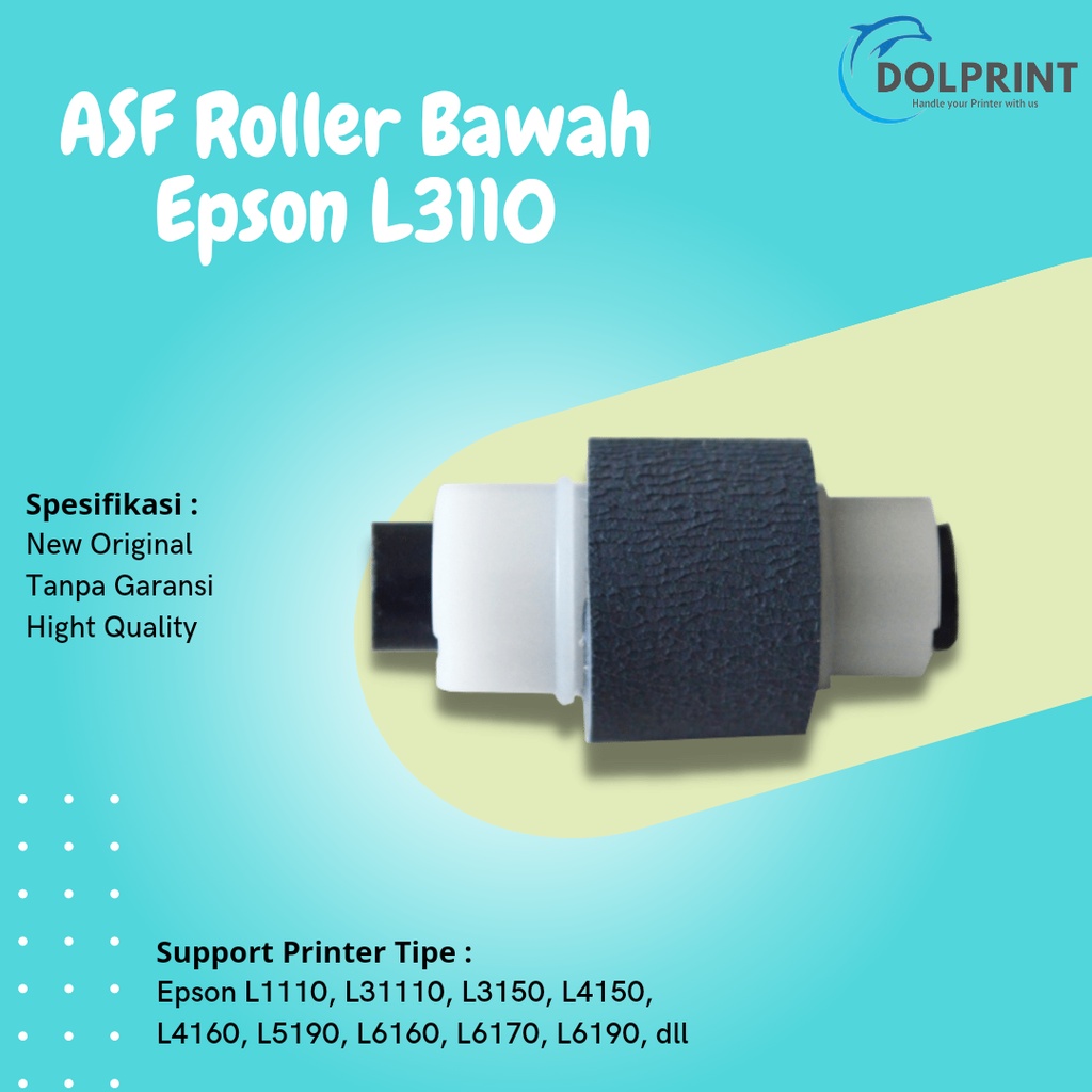 Asf Bottom Roller Epson L1110 L3110 L3150 L5190 Roll Paper Puller ...