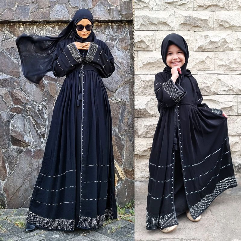 HITAM Abaya Black Turkey Gamis Dress Saudi Arabia Turkey India Dubai ...