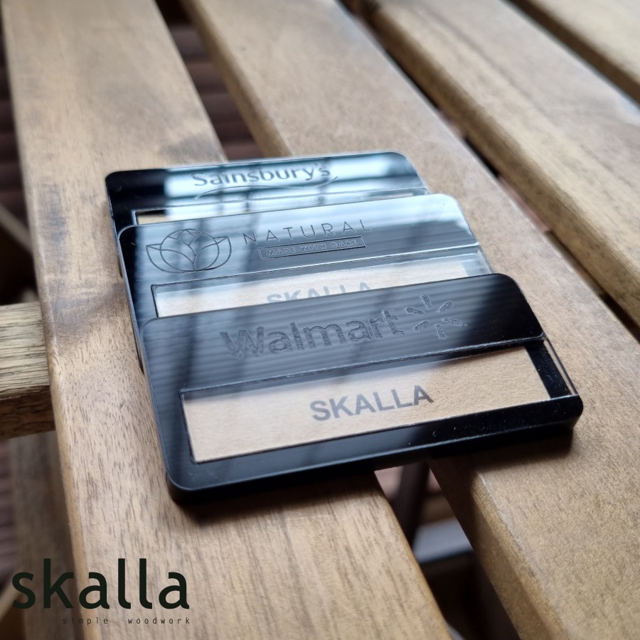 Name tag acrylic acrylic acrylic Reusable badge Nameplate Chest nametag ...