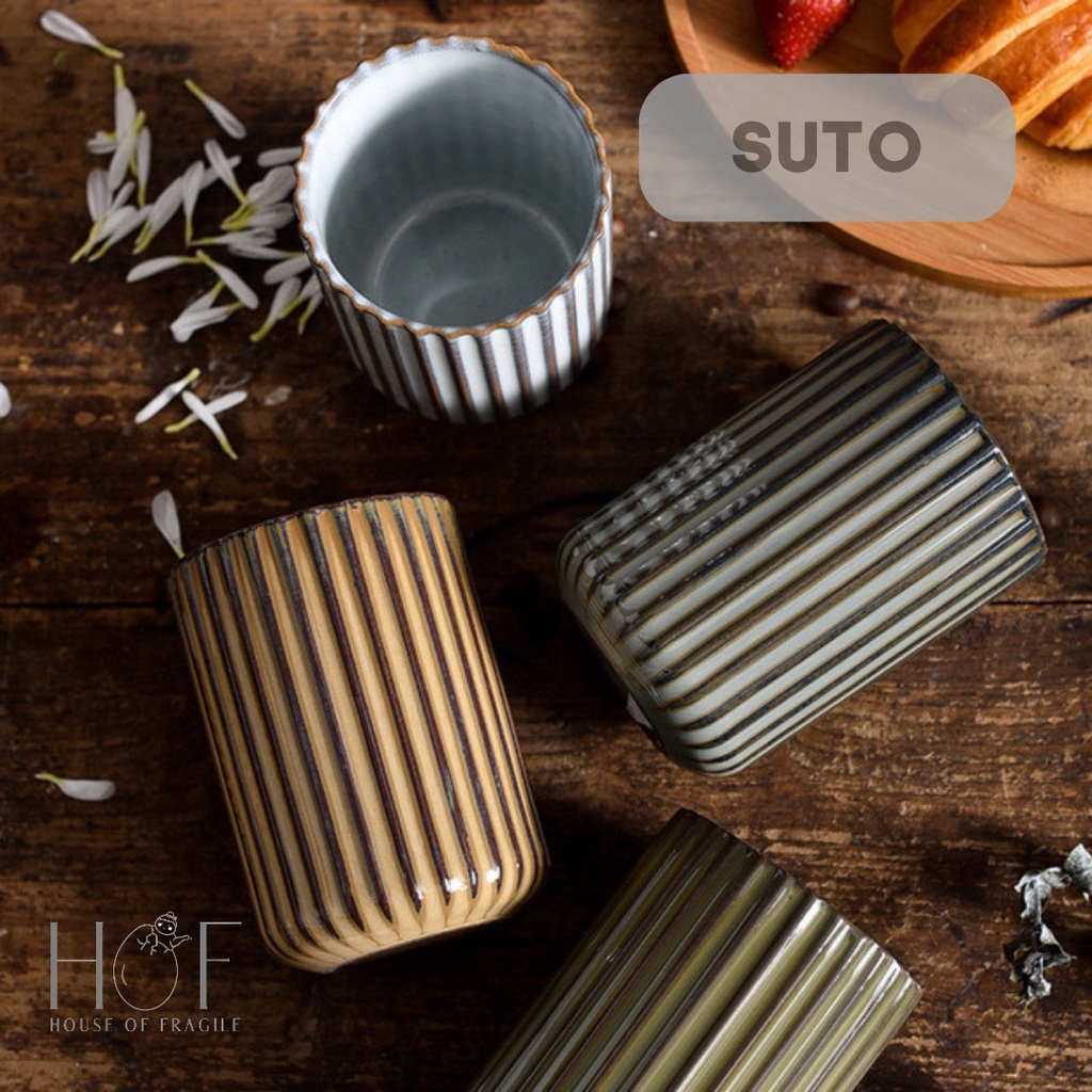 Suto Glass Ocha Ceramic Aesthetic Tea Cup Japanese Ceramic Cup | Shopee ...