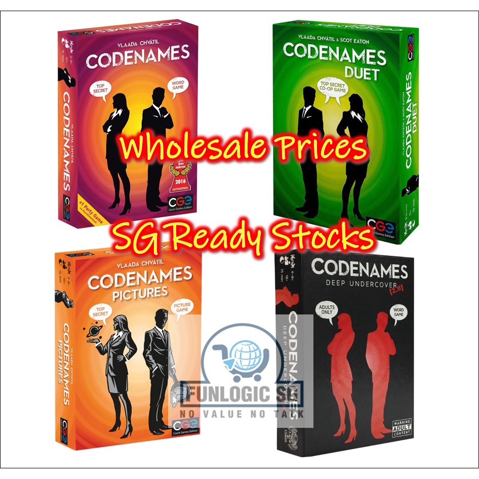 [SG Ready Stocks] Codenames / Codenames Pictures / Codenames Duet ...