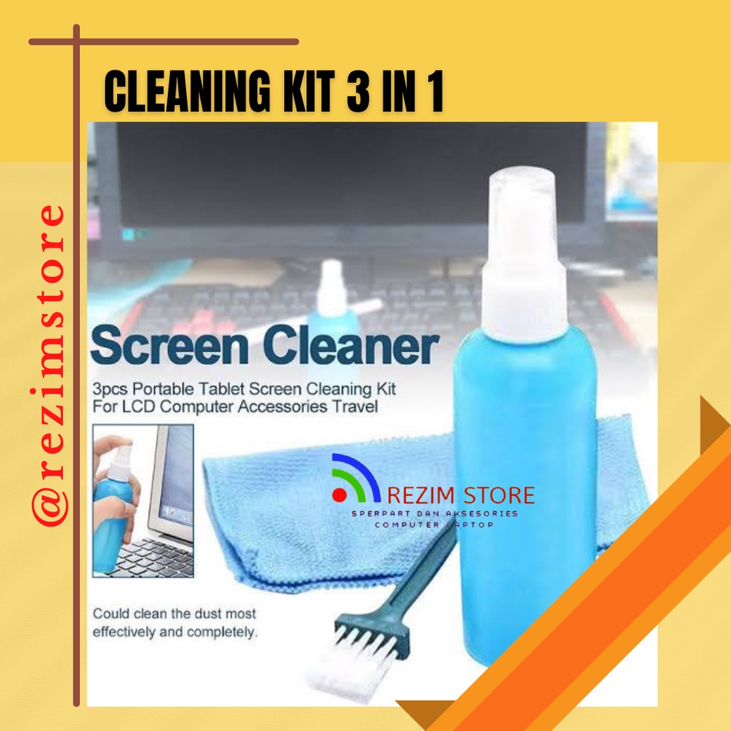 LAYAR Computer Tv Laptop Screen Cleaner Spray Liquid LCD Screen Cleaner ...