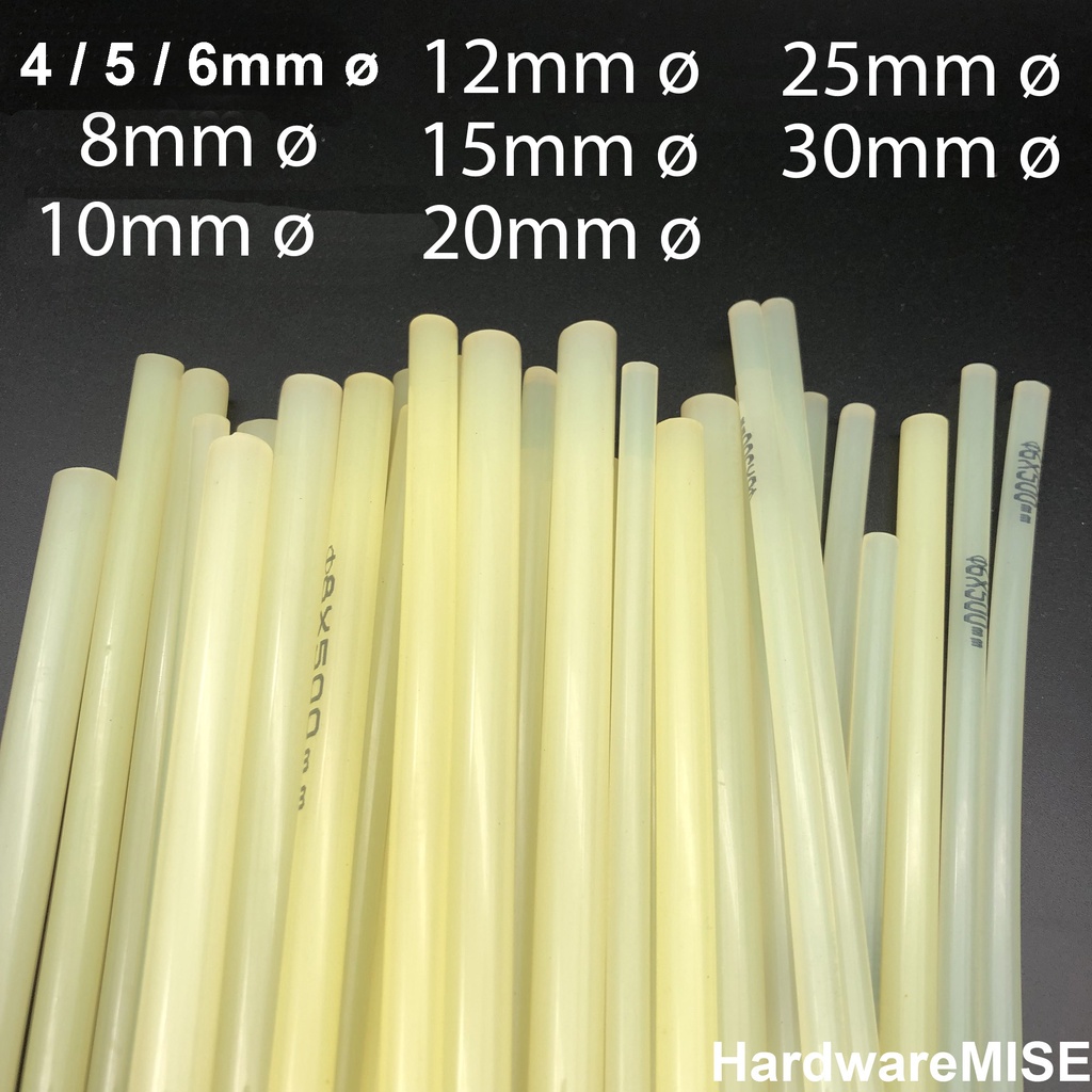 PU Rod 4mm 5mm 6mm 8mm 10mm 12mm 15mm 20mm 25mm 30mm Polyurethane Rod ...