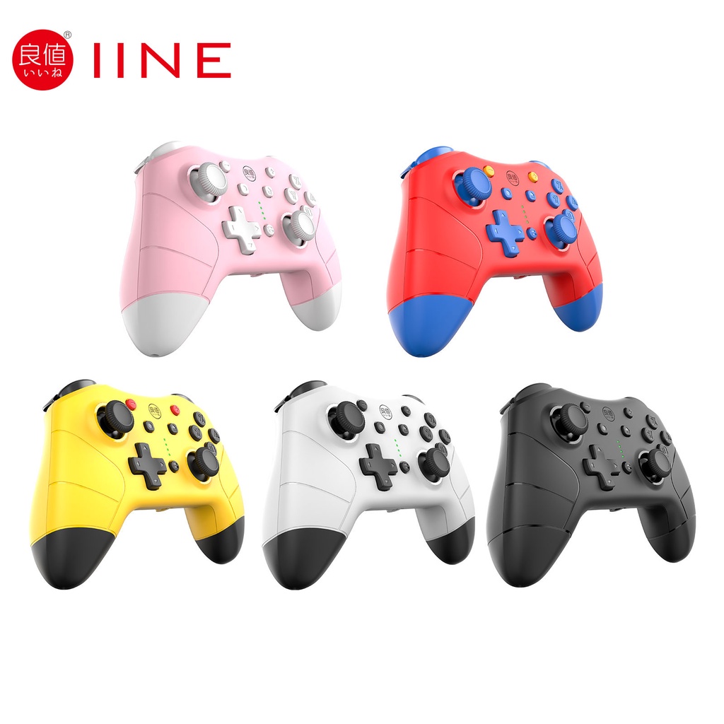 IINE Wake Up Theme Controller with Headset Jack NFC Amiibo for Nintendo ...