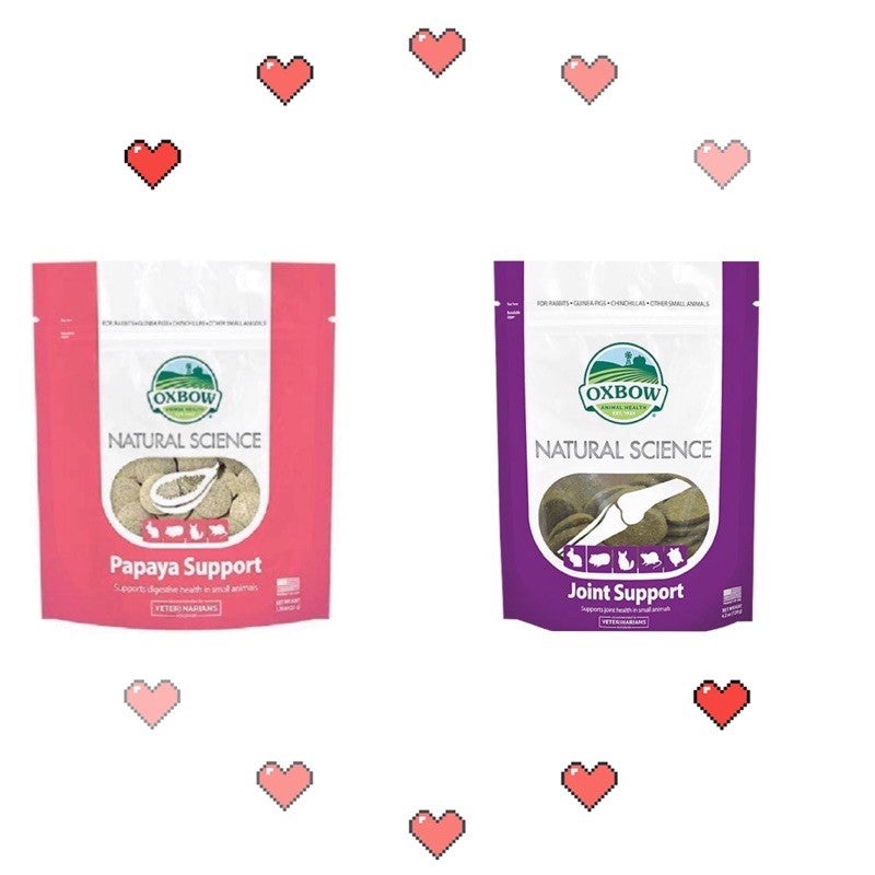 Oxbow papaya support & Joint Support bundle! Save 30% | Shopee Singapore