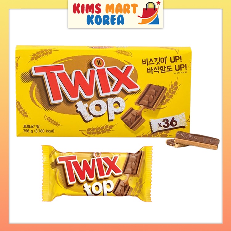 Mars Twix Top Chocolate Korean Edition Choco Cookie Snack Kimsmart ...