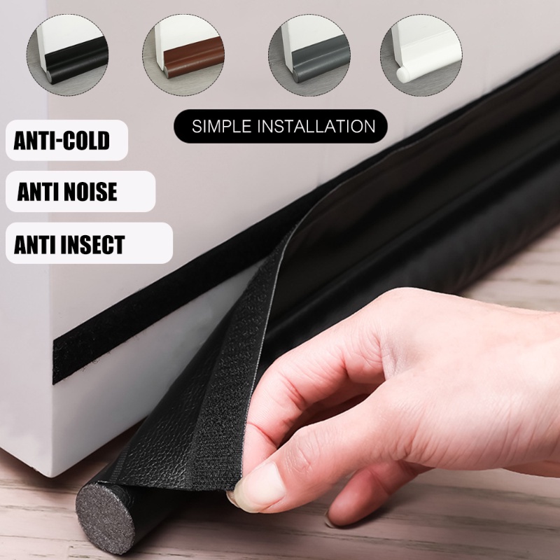 Soundproofing Foam Sponge Strip Wind Dust Blocker Protector One Side ...