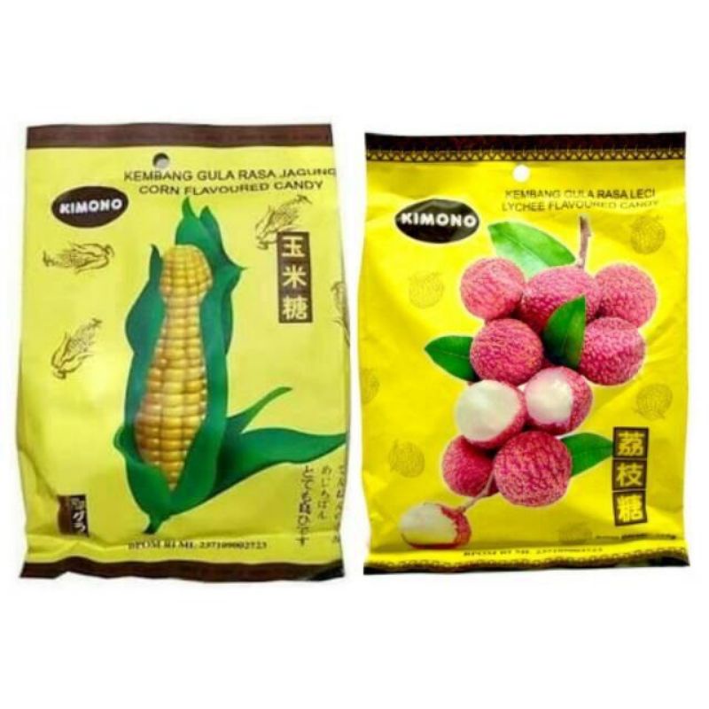 Kimono Candy Lychee Flavored Lychee Flavored Corn Lychee Candy Imported ...