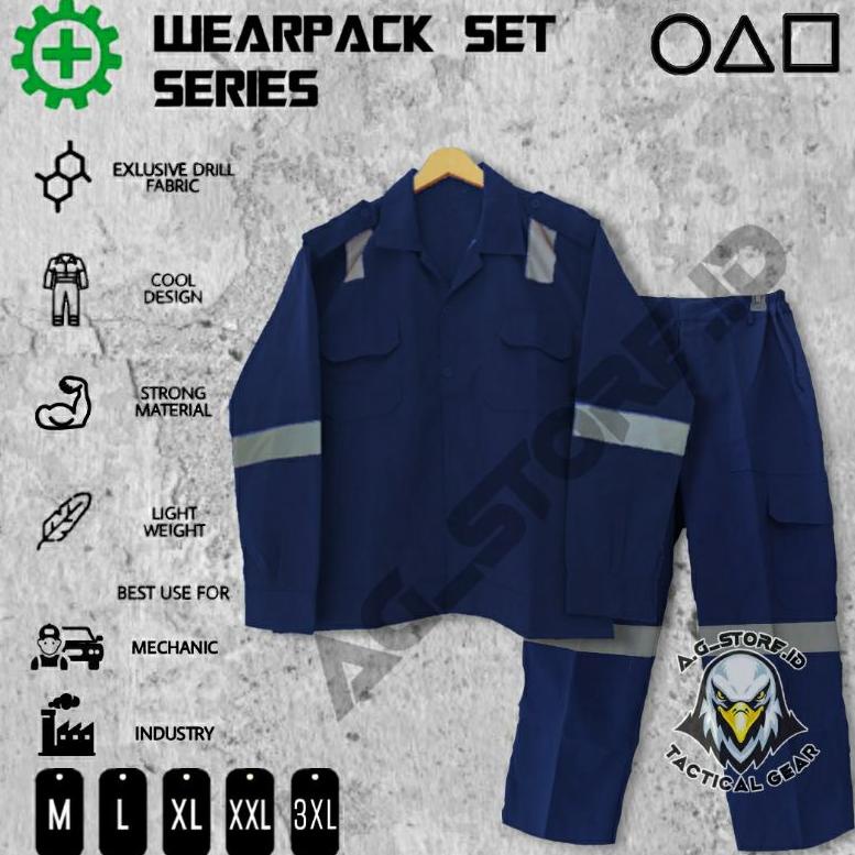 Wearpack CoverAll Safety/Wearpack Shirt and pants set/Project work ...