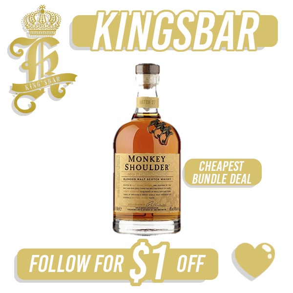 Monkey Shoulder 700ml Bundle Deal | Shopee Singapore