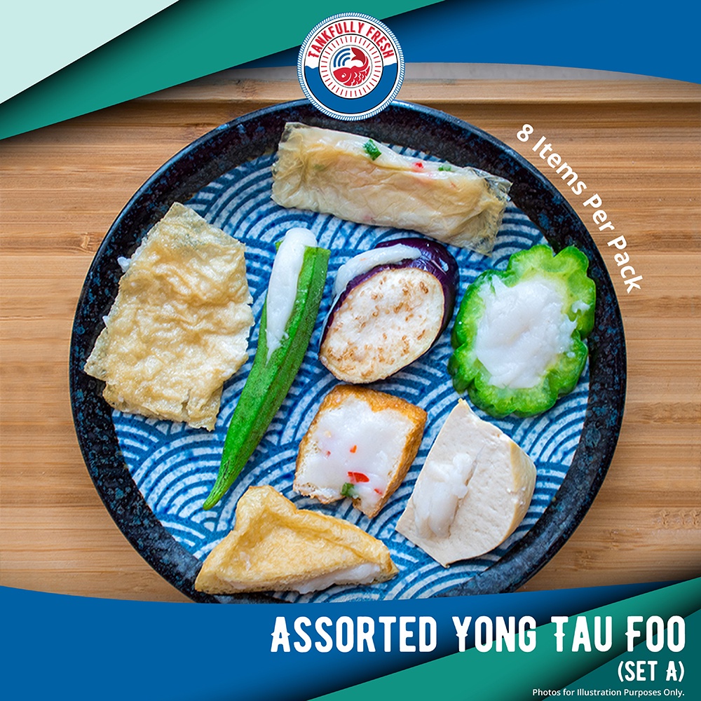 Heartland Fresh Assorted Yong Tau Foo Set A 新鲜酿豆腐配套A (8 items/pk ...