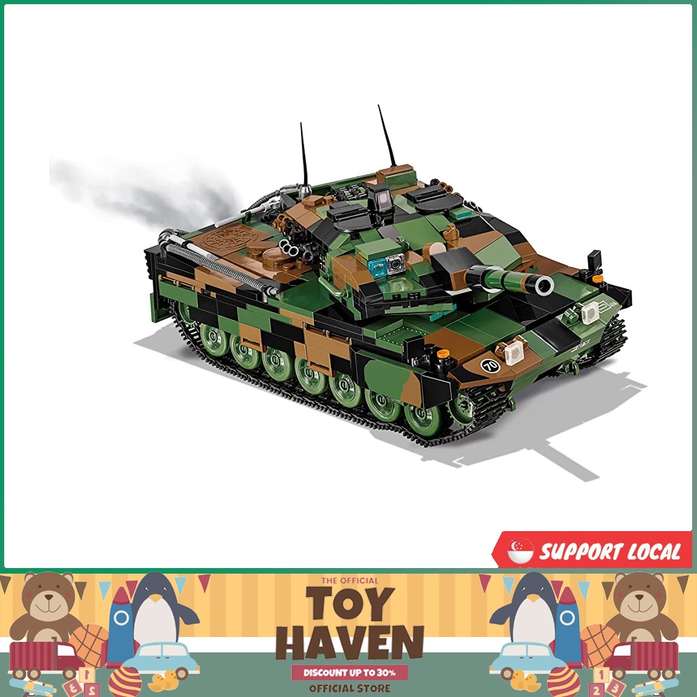 [sgstock] COBI Armed Forces Leopard 2A5 TVM German Prototype Tank ...