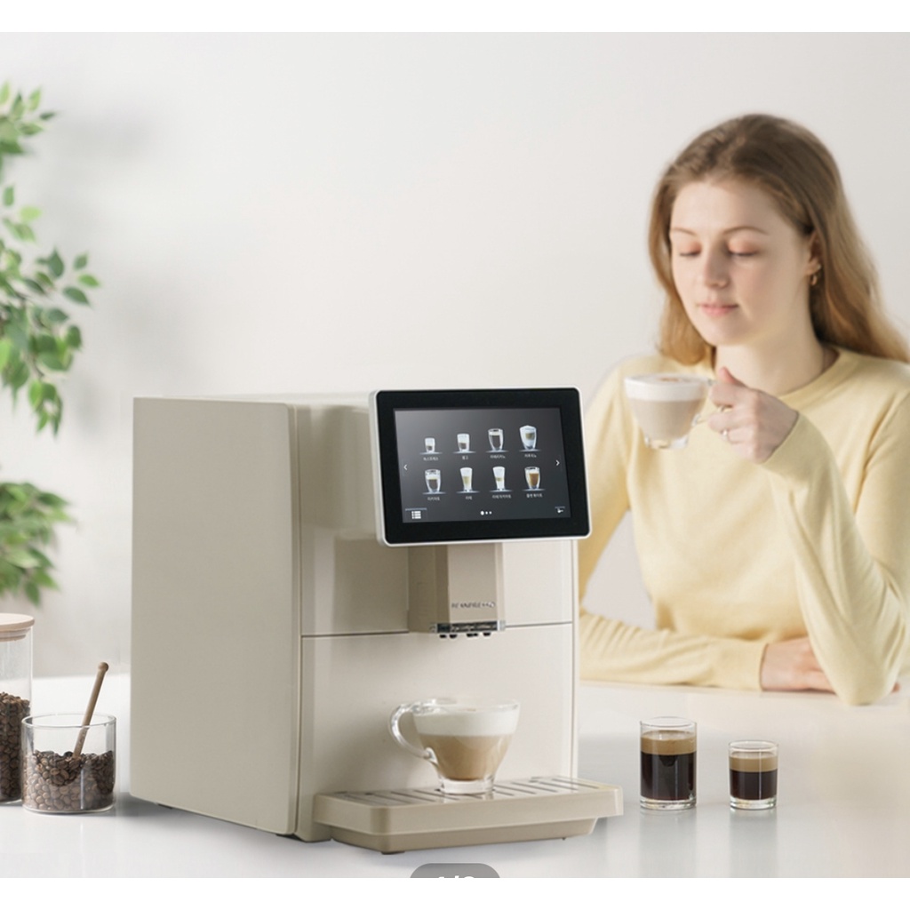 Beanpresso 11 Menu Fully Automatic Coffee Machine + Coffee Bean BPCM100 ...