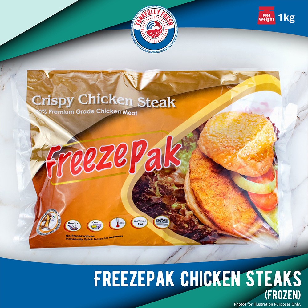Frozen Crispy Chicken Steaks | Shopee Singapore