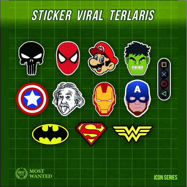Viral!!! | Vinyl STICKER ICON SERIES AESTHETIC SERIES | Waterproof FOR ...