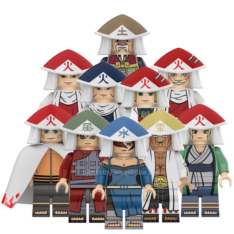 Anime Building Block Doll Naruto Naruto Gaara Building Block Minifigure ...