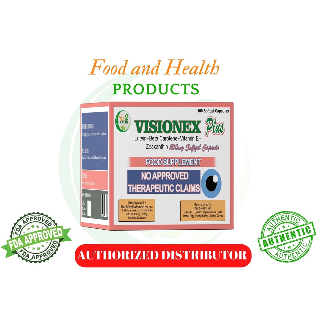 VISIONEX Plus Soft gel Capsule | 10 Capsules | Shopee Singapore