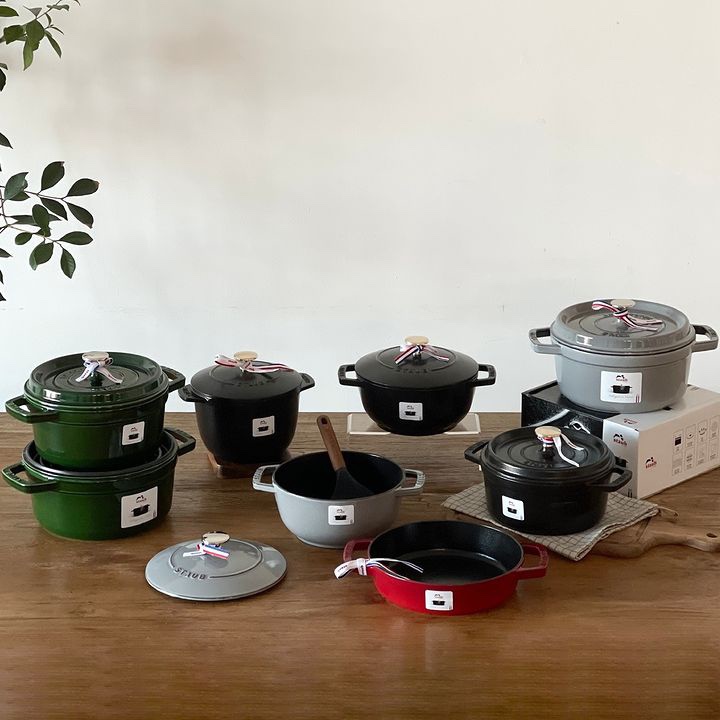 [Made in France] STAUB Original Round Cocotte Asia Bowl Double Handle ...