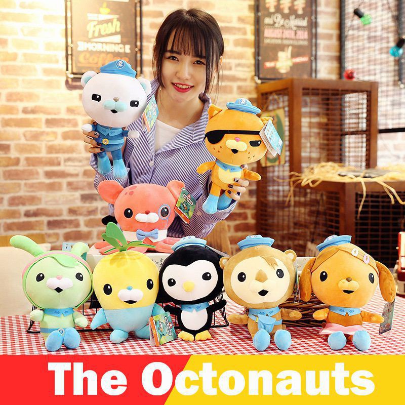 【Ready stock】The Octonauts Soft Stuffed Plush Toy Barnacles Kwazii Peso ...