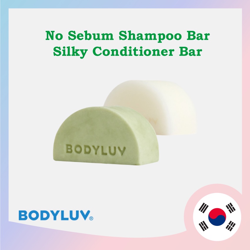 [ BODYLUV ] HomeGudd No Sebum Shampoo Bar Silky Conditioner Bar / Solid ...