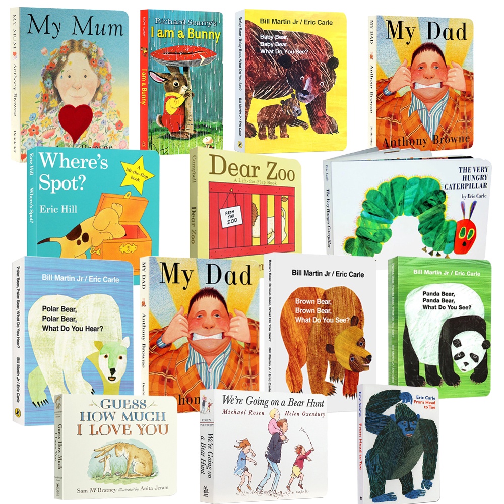 The Very Hungry Caterpillar/My Mum,My Dad/Brown Bear What Do you see ...