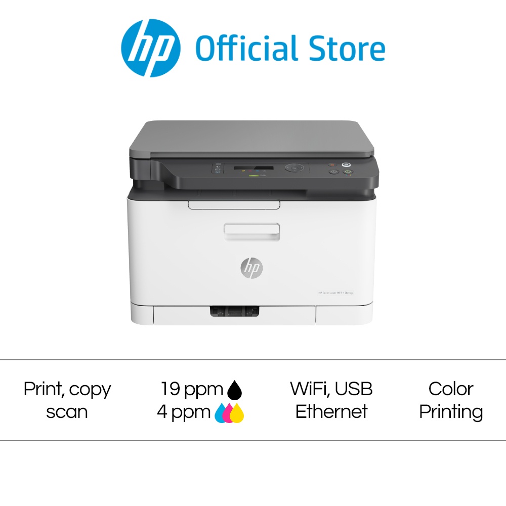 HP Color Laser MFP 178nw Printer | A4 | USB, Ethernet, Wi-Fi | Print ...