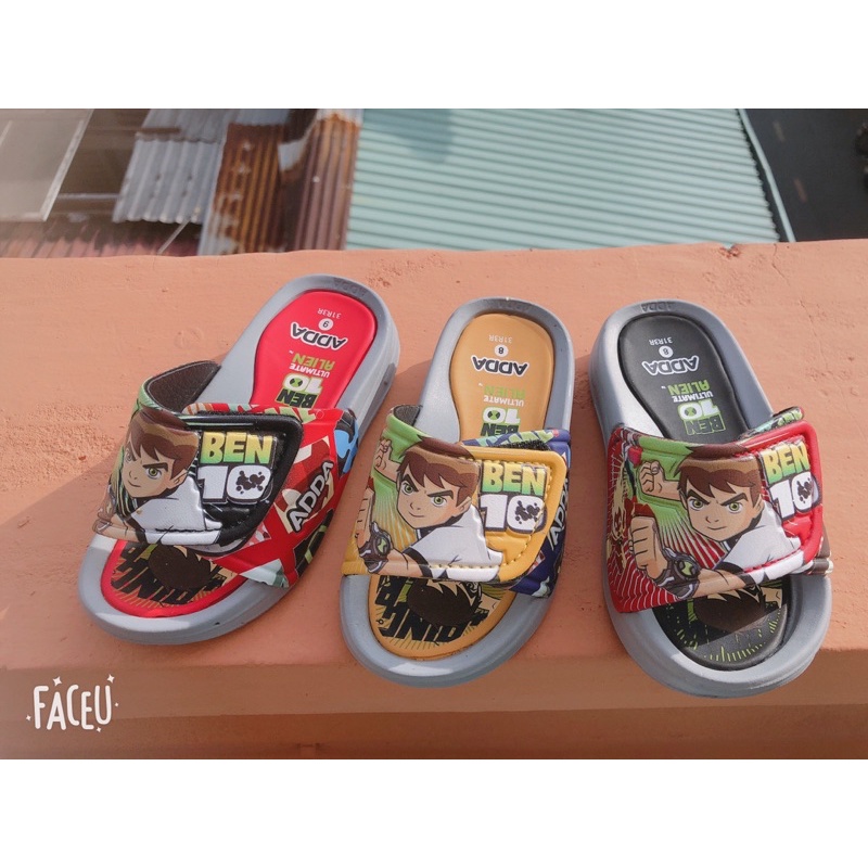 ADDA BEN 10 Thailand SLIPPERS (3-10 years old) | Shopee Singapore