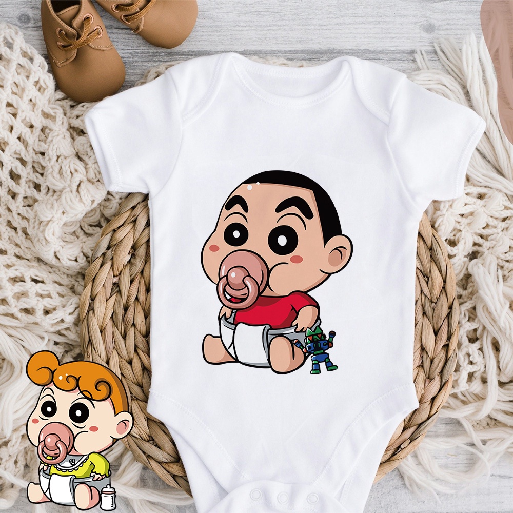 Baby Crayon Shin chan Shirt Newborn Outfit Infant Romper Bodysuit ...