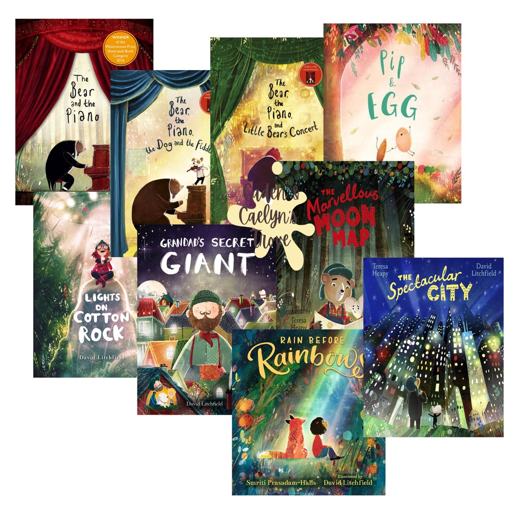 David Litchfield Multi-Award Winning Collection - Bear and the Piano ...