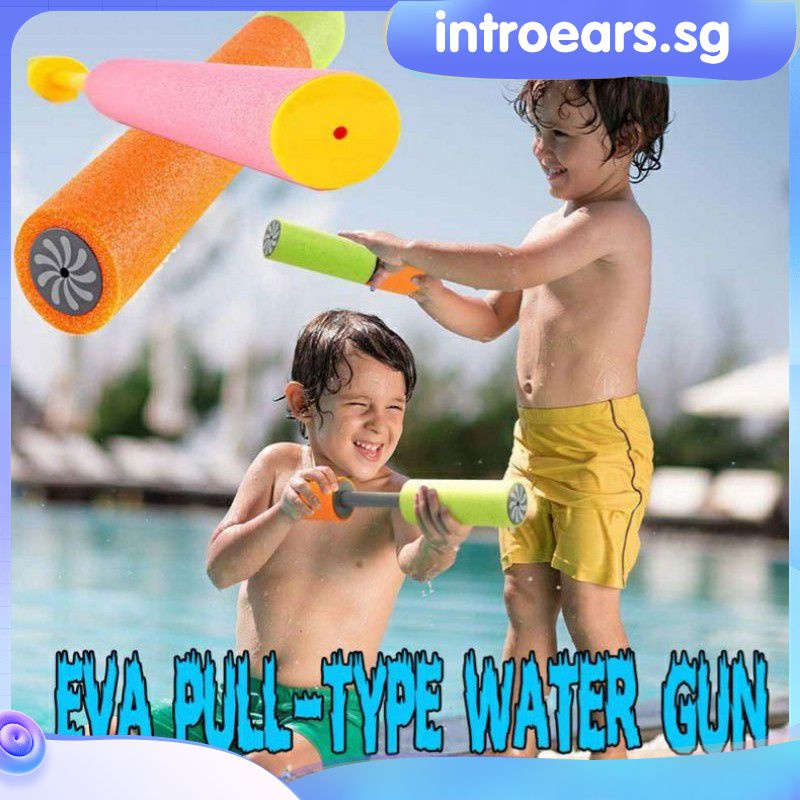 INTR Toy Water Gun For Kids, Foam Water Blaster Squirt Guns, 6-pack ...
