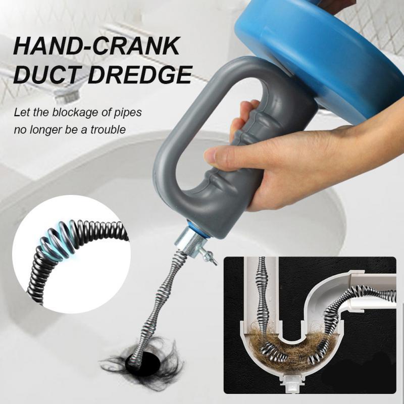 Auger, Plumbing Snake Drain Auger Sink Auger Hair Clog Remover, Heavy ...