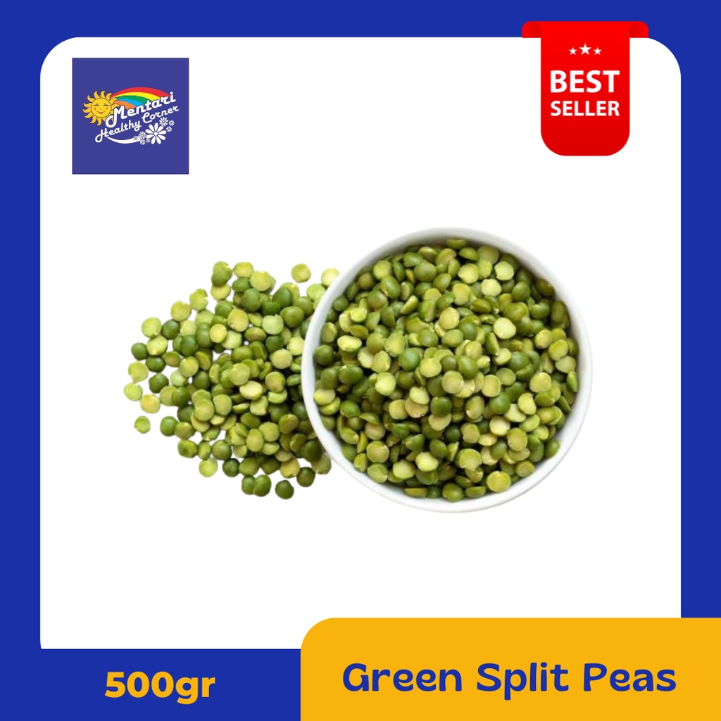 Green Split Peas 500gr/raw Split Peas 500gr | Shopee Singapore