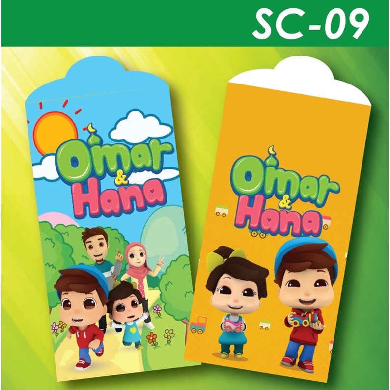 SAMPUL RAYA OMAR HANA SAMPUL RAYA VIRAL SAMPUL DUIT RAYA CARTOON SAMPUL ...