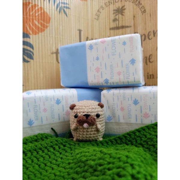 Crochet Potato Pug (puppy dog) | Shopee Singapore