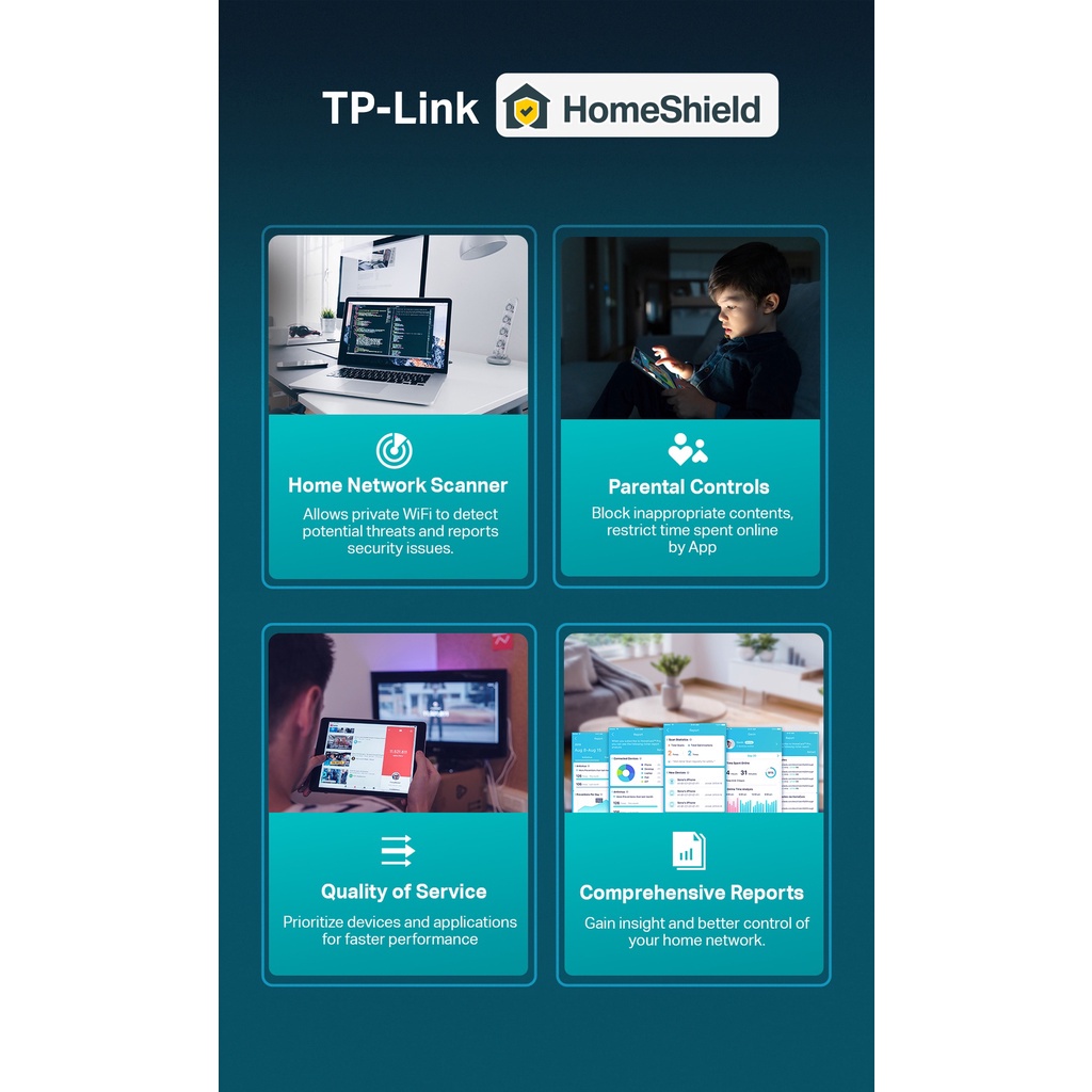 TP-Link Archer AX72 AX5400 Dual-Band Gigabit Wi-Fi 6 Wireless Mesh ...