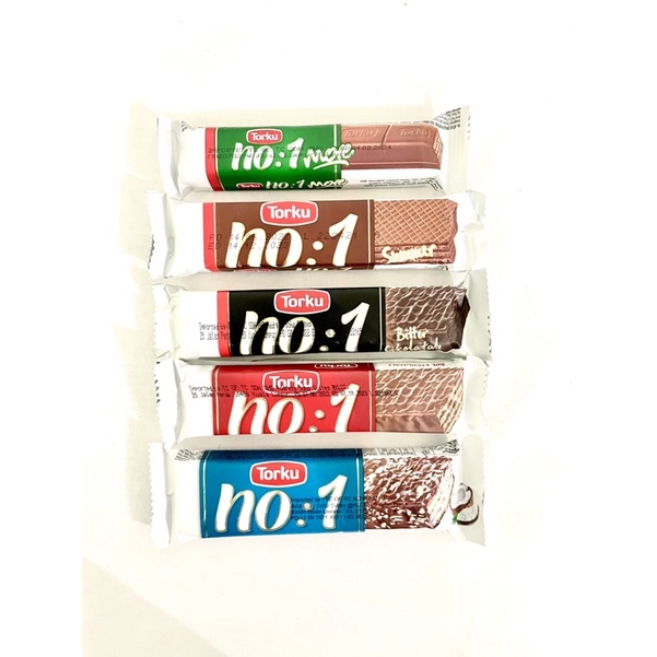 Torku No.1 Bitter Milk Chocolate Wafer With Hazelnut Cream 33g | Shopee ...