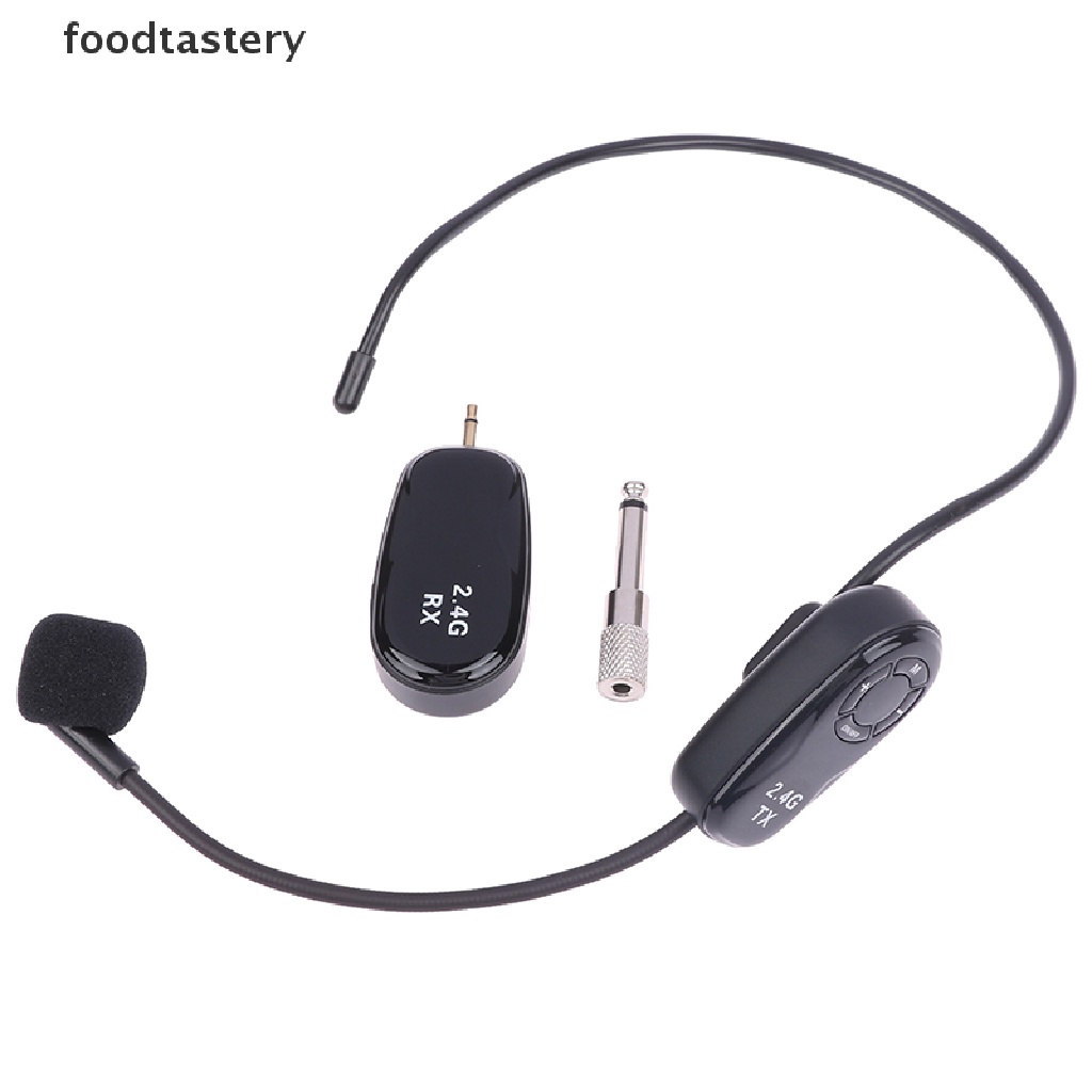 TERY Headset 2.4G Wireless Microphone Transmitter With Receiver for ...