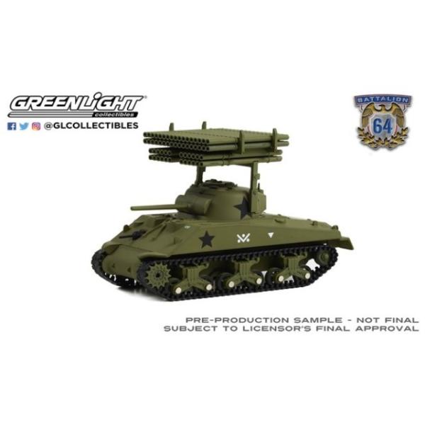 Greenlight 30405 - 1945 M4 Sherman Tank+T34 Calliope Rocket Launcher ...