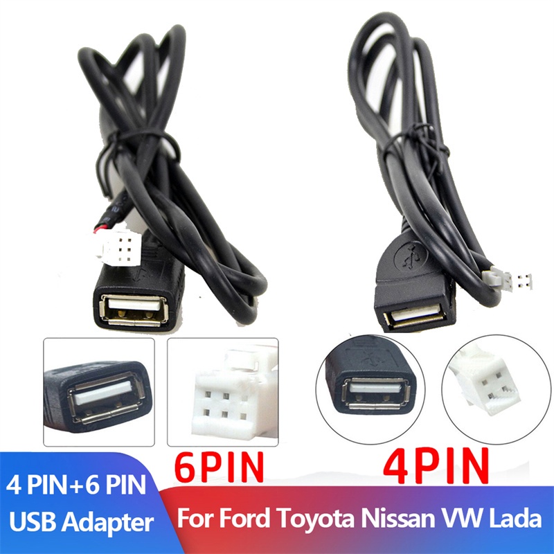 Car USB Cable Adapter For Car Android Player Car Radio Stereo USB Cable ...