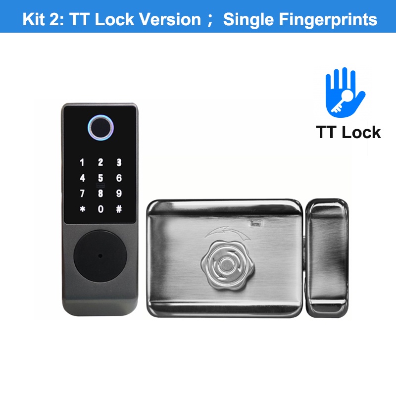 Digital Lock Waterproof Stainless Steel Double Fingerprint Lock For ...