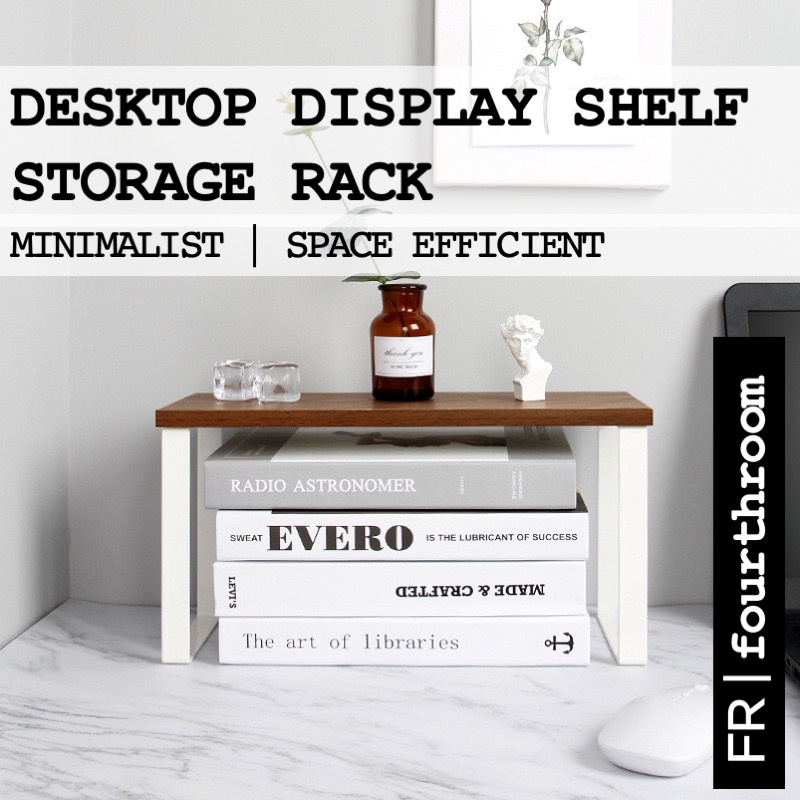 Desktop Multifunctional Tiered Storage Rack for Table | Shopee Singapore