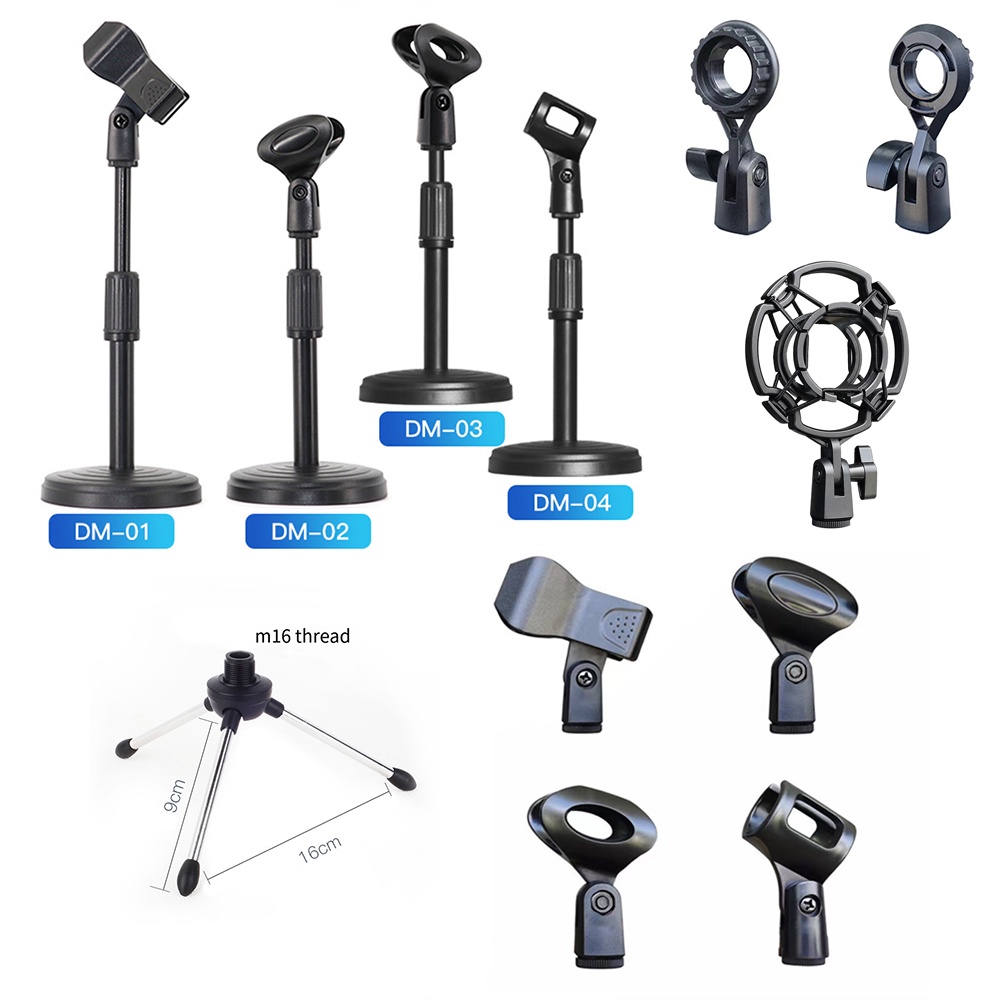 Lifting and rotating desktop microphone stand Microphone stand Disk ...