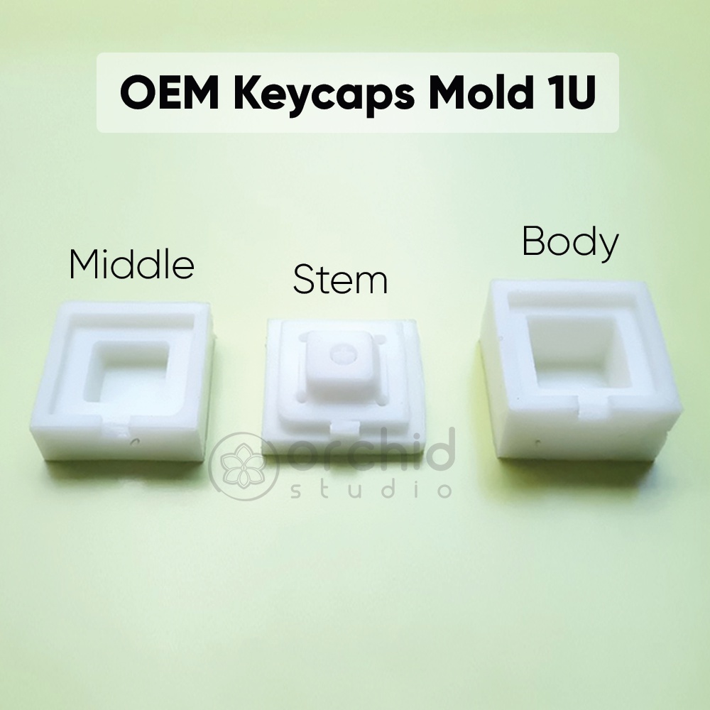 Silicone Mold OEM Keycap Mold F row 1U R4 Artisan Keycap Mold ...