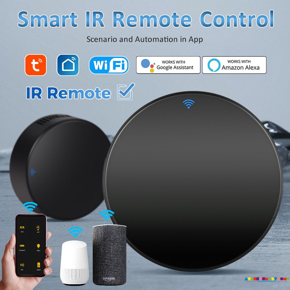 Smart Remote Control WiFi IR RF 433MHZ Updated Tuya Infrared Control ...