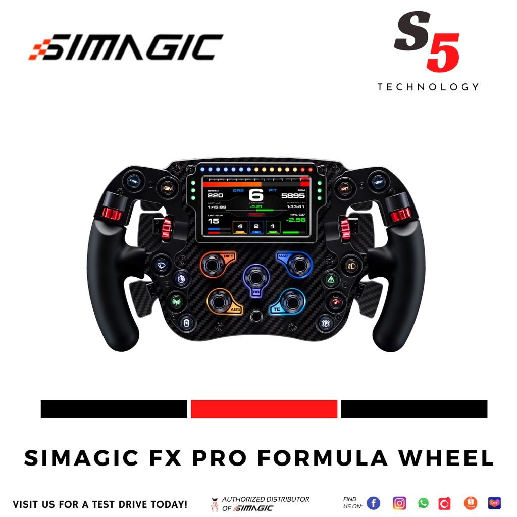 SIMAGIC FX PRO Formula Wheel / Racing simulator wheel / racing wheel ...