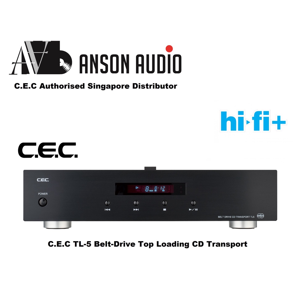 C.E.C TL-5 Belt-Drive Top Loading CD Transport (Made In Japan) | Shopee ...