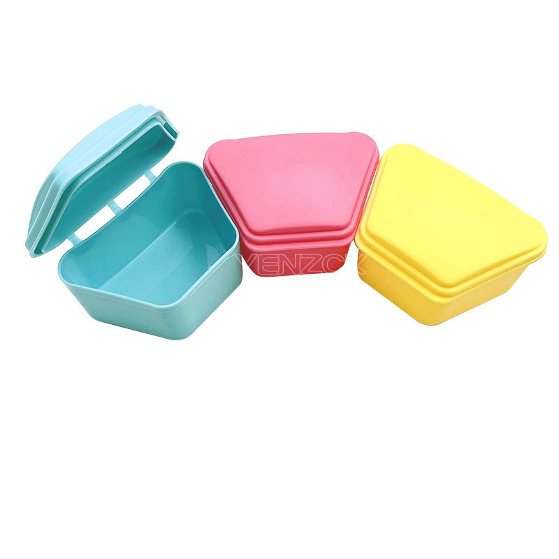 【in stock】5Pcs Dental Box Denture Storage Case Dental Retainer ...