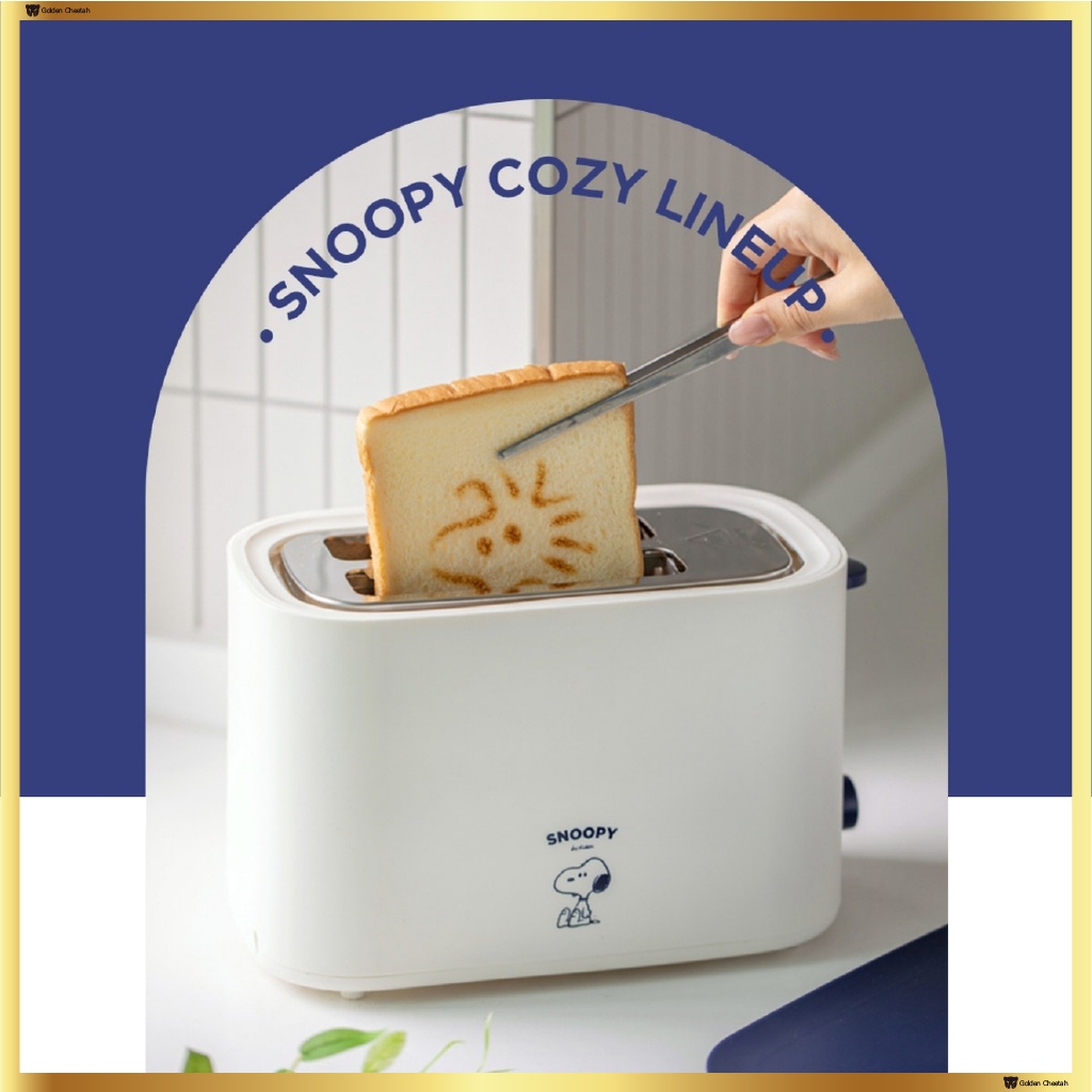 [Peanuts] Snoopy Cozy Lineup Toaster | Shopee Singapore