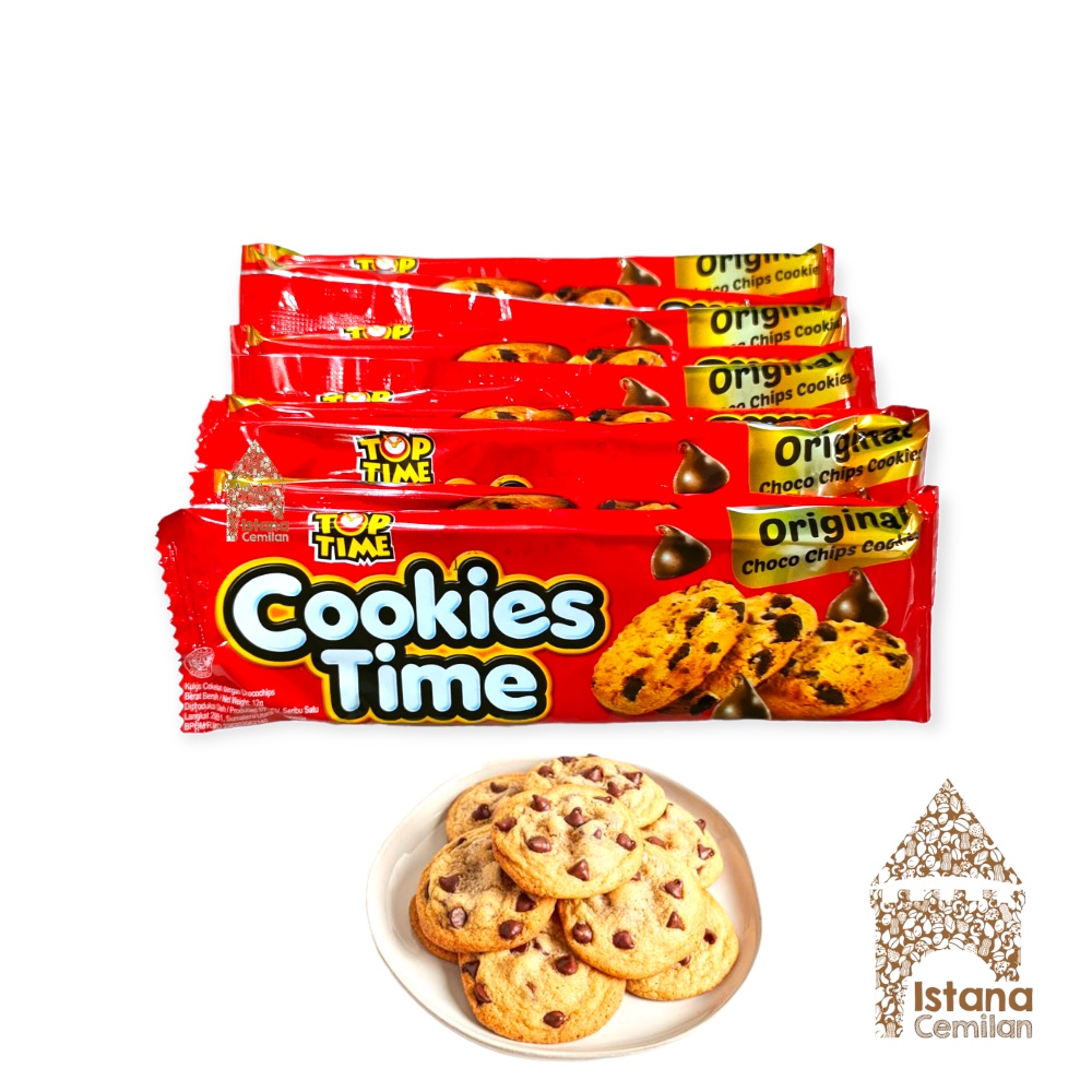 Top Time Cookies Time Chocochips Chocolate Cookies (10 pcs) | Shopee ...